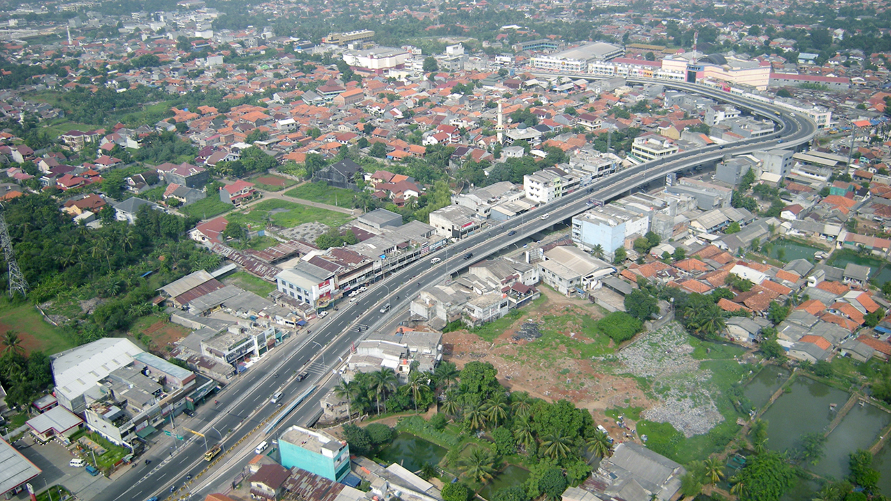 Ciputat Flyover | Projects | OBAYASHI CORPORATION