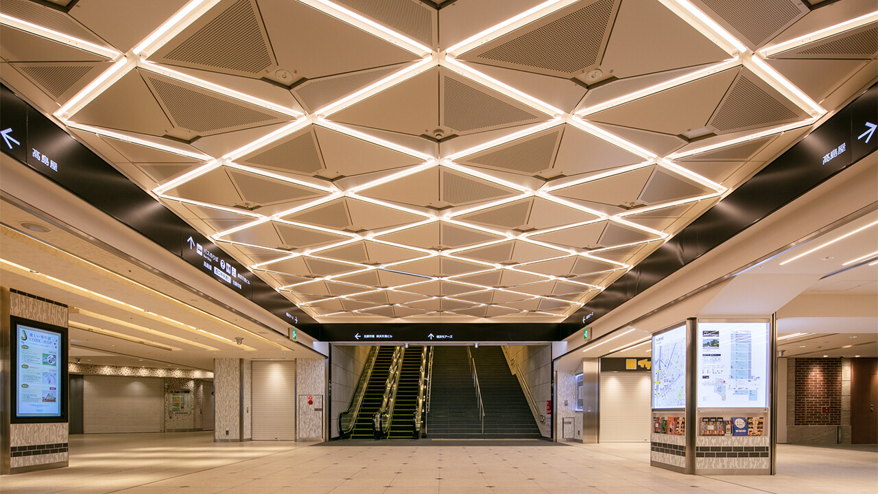 ジョイナス 改修（「馬の背」解消）工事 | 実績｜大林組