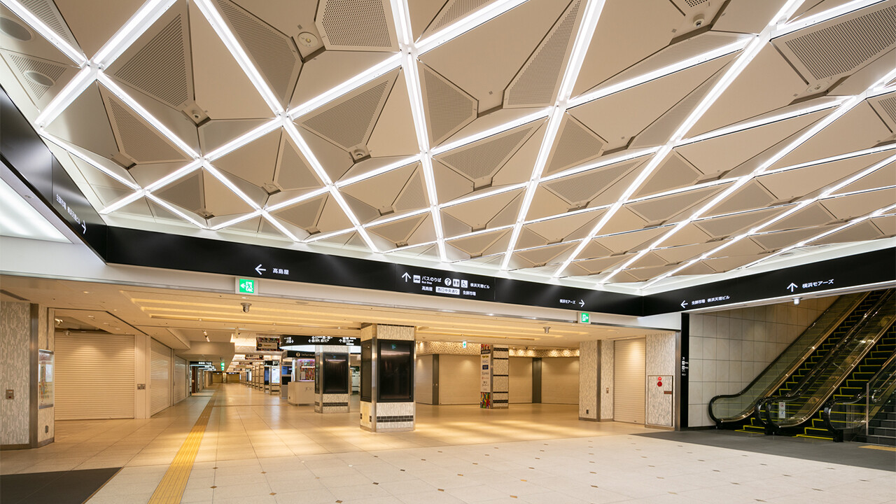 ジョイナス 改修（「馬の背」解消）工事 | 実績｜大林組