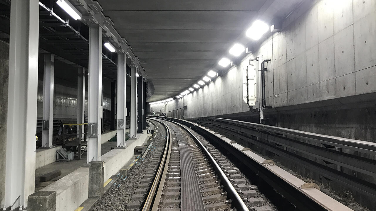 Midosuji Line Tsunami and Flood Countermeasures | Projects | OBAYASHI ...